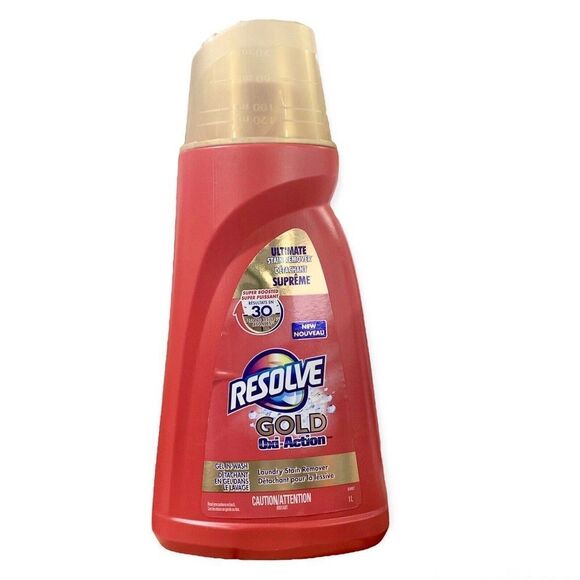 Resolve | Other | Resolve Gold Oxi Action Laundry Stain Remover Gel In ...